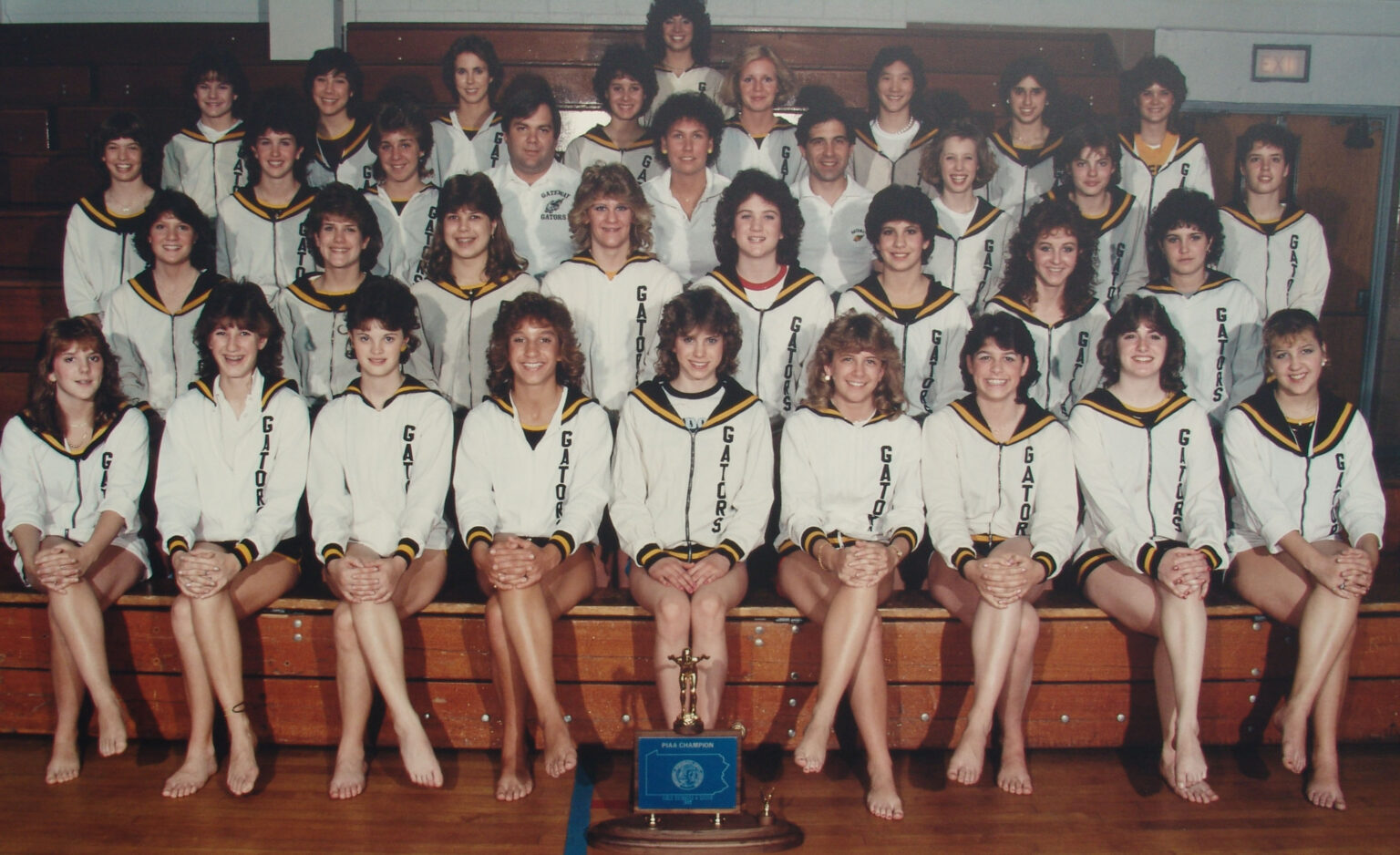 1985 GIRLS PIAA CHAMPIONSHIP SWIM TEAM – Gateway Sports Hall of Fame